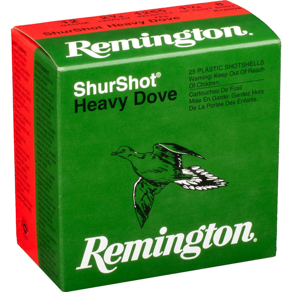 Remington ShurShot Heavy Dove 12 Gauge 8 Shotshells - Ammo For Sale