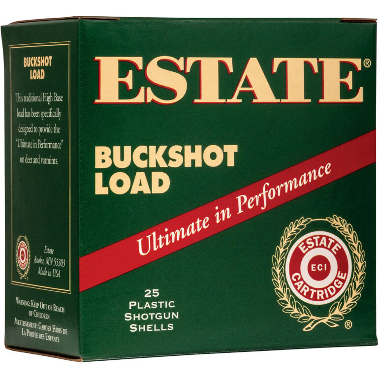 Estate Cartridge 00 Buckshot 12 Gauge Shotshells - Ammo For Sale