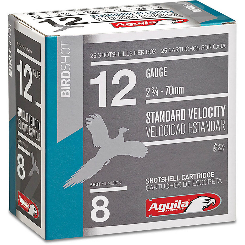 Aguila Ammunition Standard Velocity Birdshot 12 Gauge Shotshells - Ammo ...